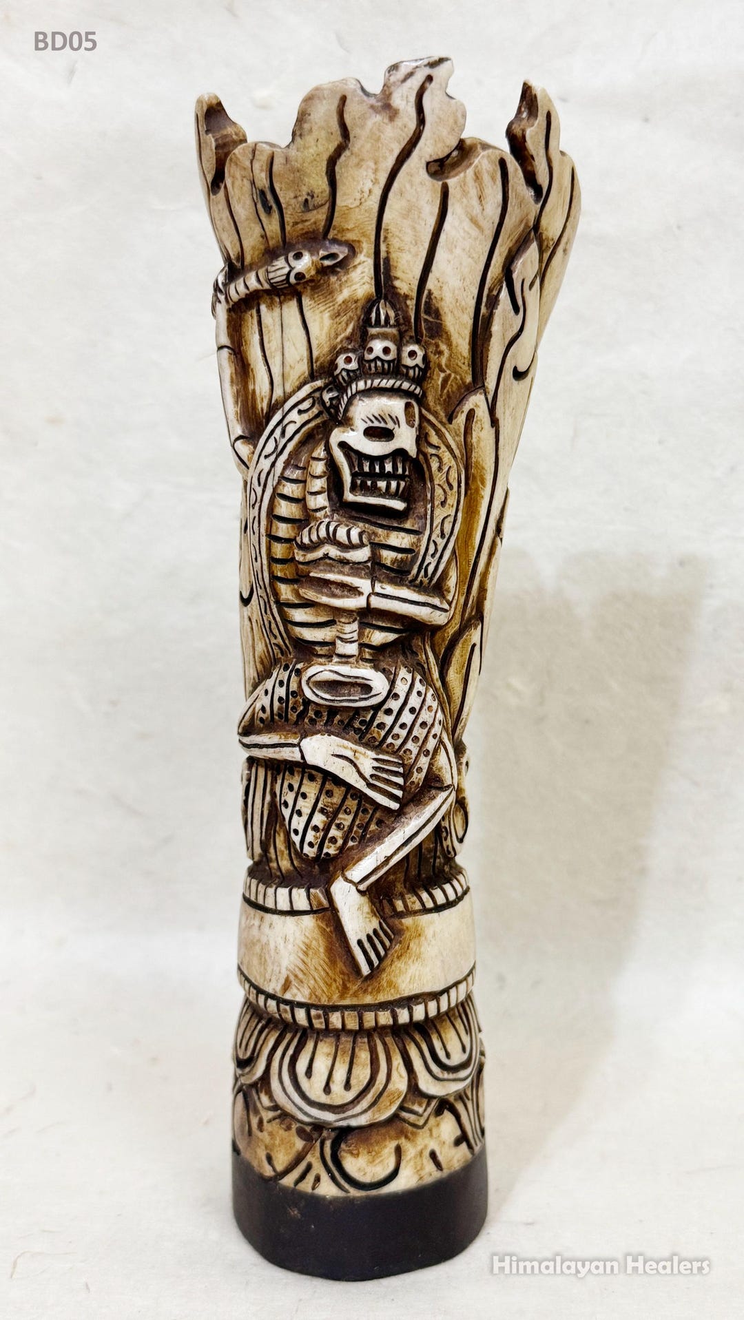 Antique Bone Citipati Dancing Skeleton: Handmade Nepal - Etsy
