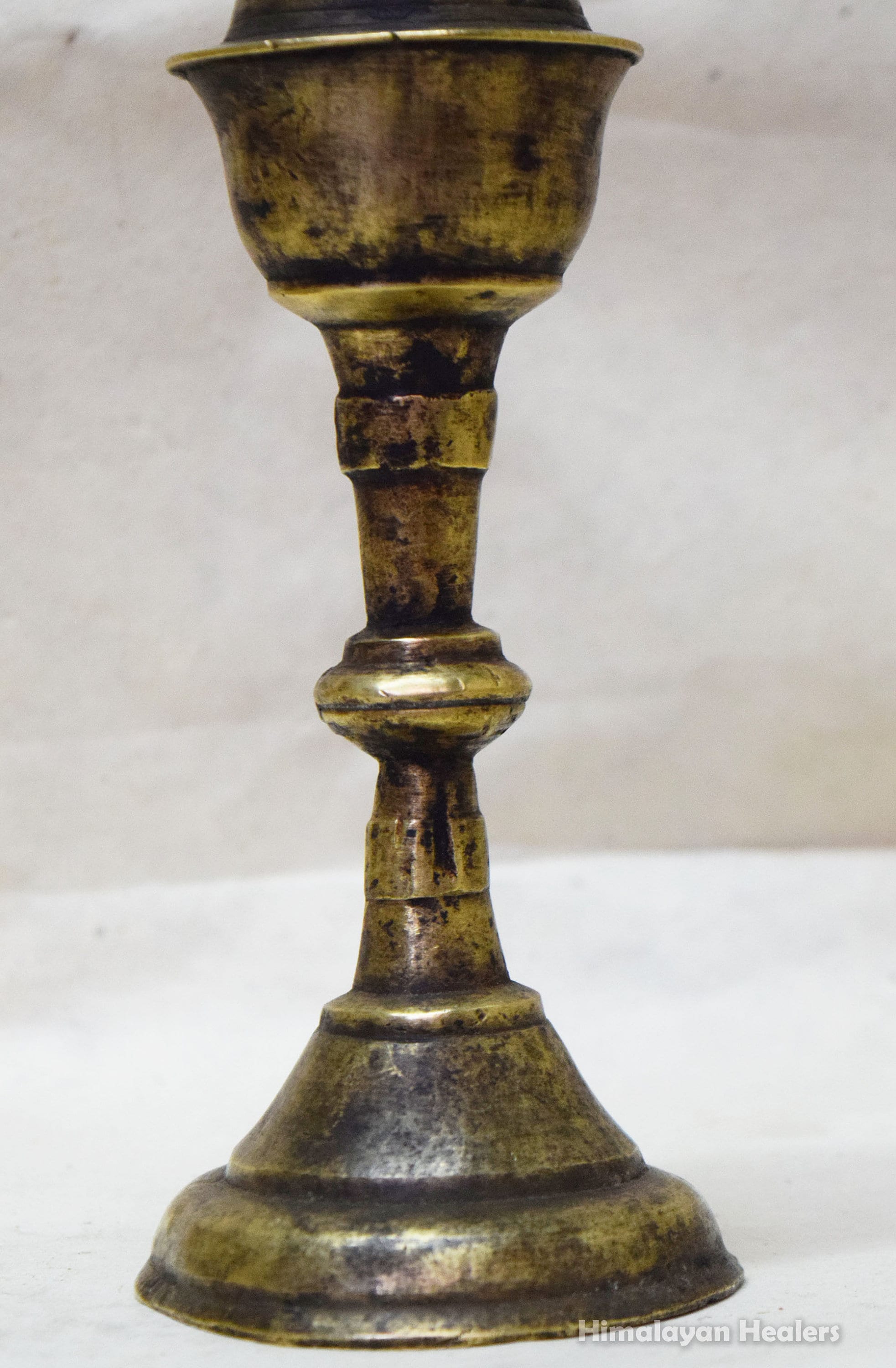 Antique Bronze Oil Lamp tuki From Nepal - Etsy