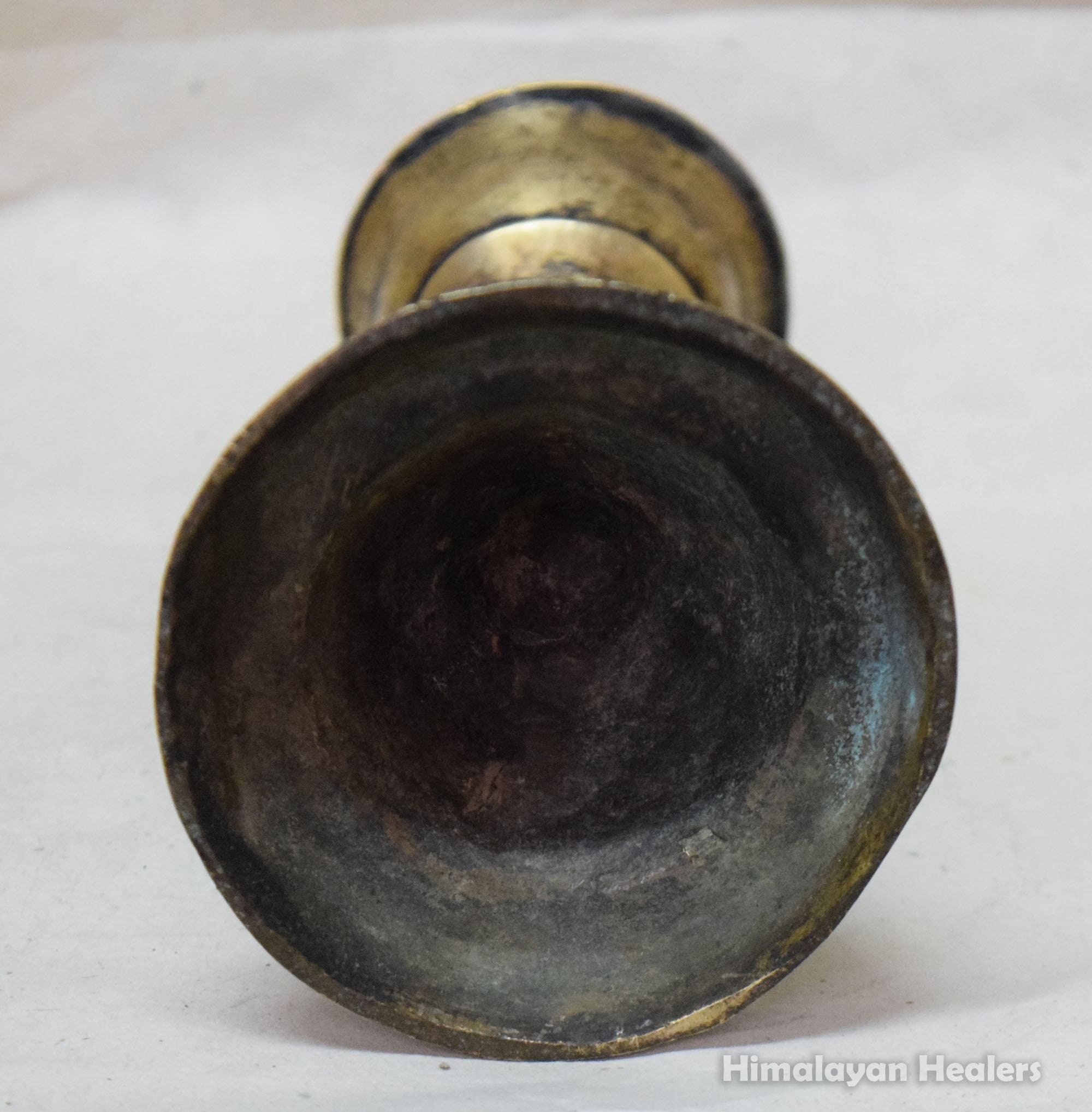 Antique Bronze Oil Lamp tuki From Nepal - Etsy