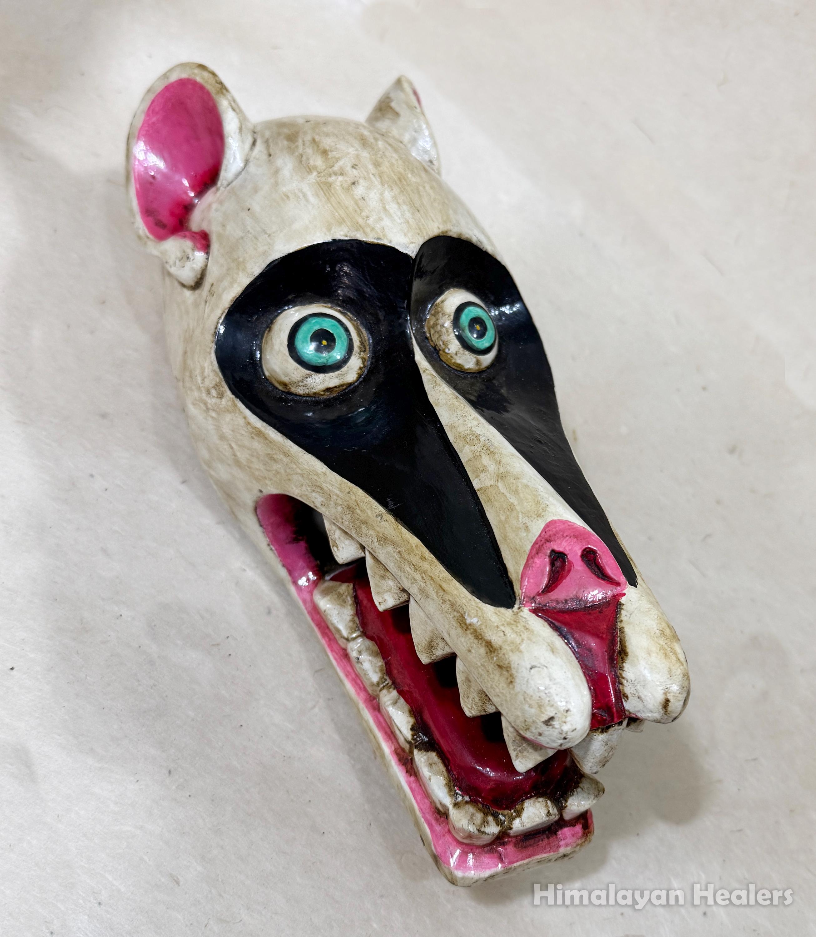 Large Wooden Monkey / Baboon Mask . 100 % Hand Carved From Nepal - Etsy