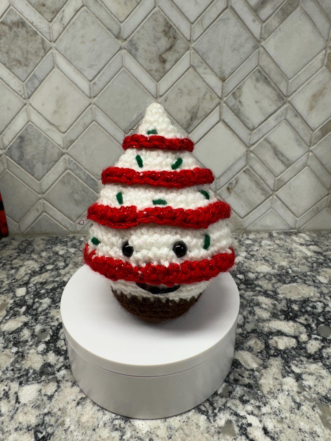 Little Debbie Amigurumi Stuffy Christmas Tree Ornament - Etsy