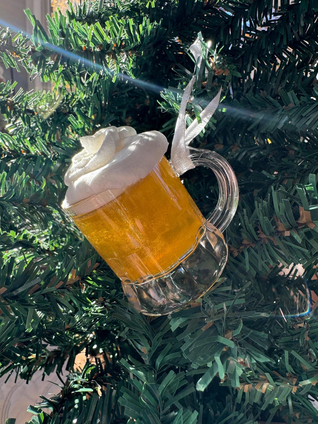 Faux Beer Ornament for Your Christmas Tree or Tiered Tray - Etsy
