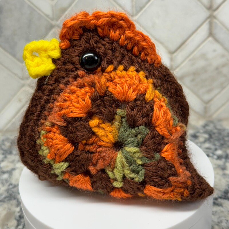 Granny Square Chicken Pattern - Etsy