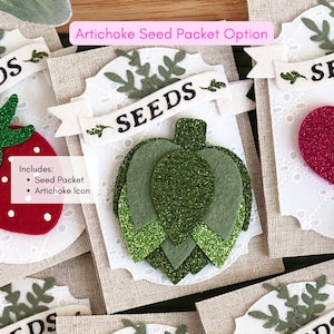 Interchangeable Seed Packet, Tiered Tray and Display Decor, Farmhouse ...