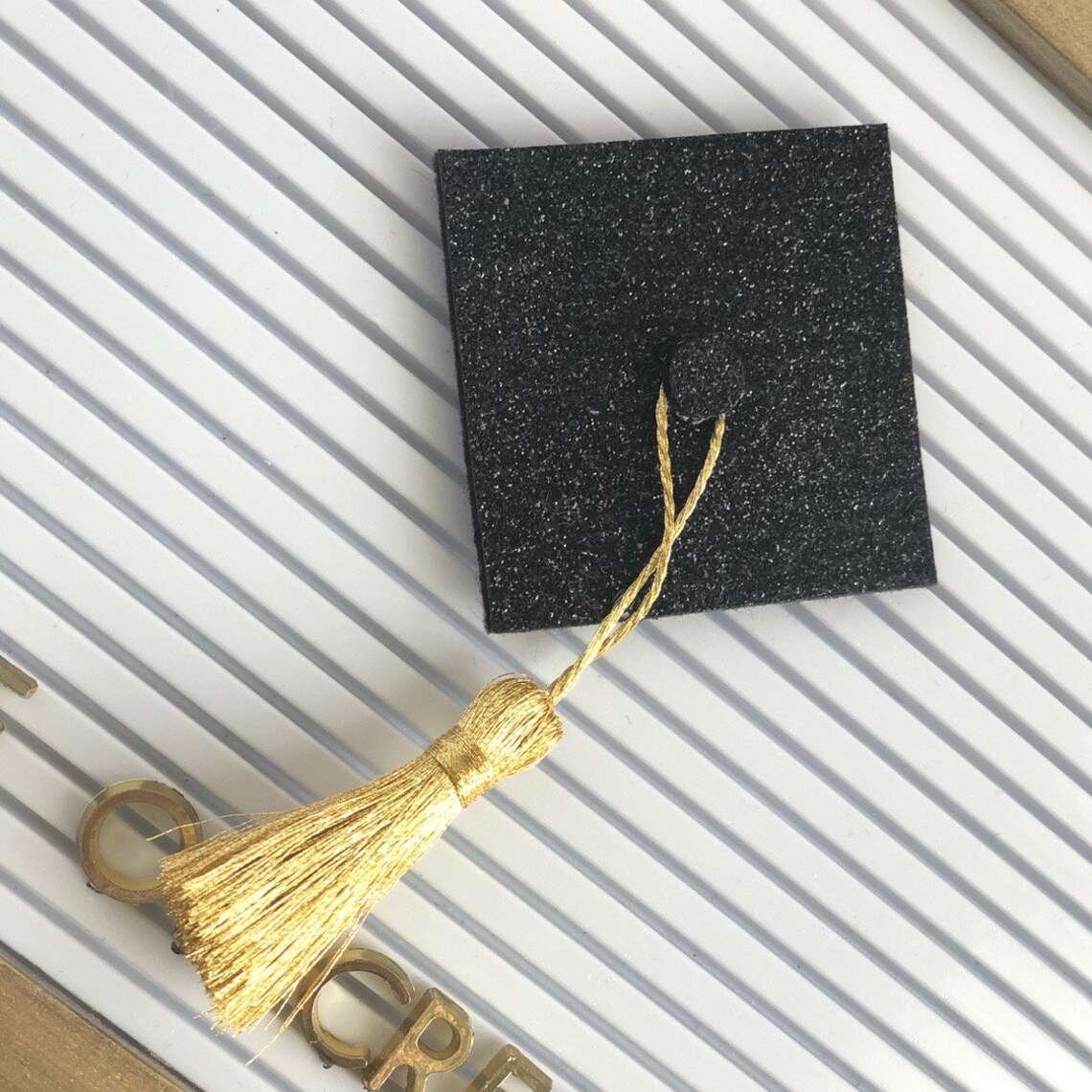 Graduation Cap Letter Board Icon and School Accessory | Etsy