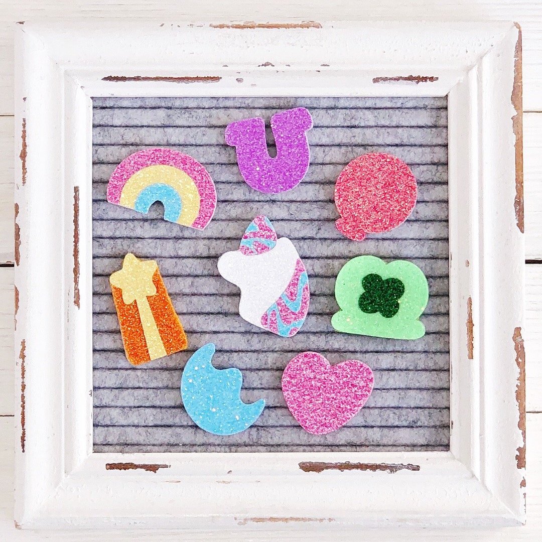 Lucky Charms Letter Board Icons - Etsy