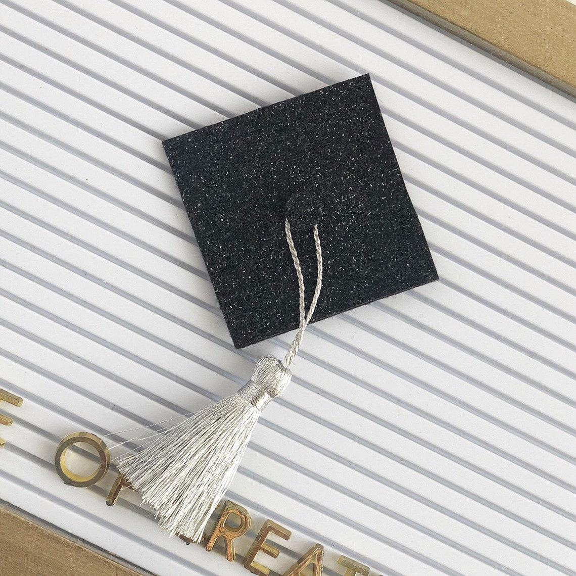 Graduation Cap Letter Board Icon and School Accessory | Etsy