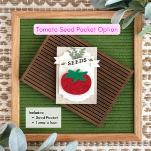 Interchangeable Seed Packet, Tiered Tray and Display Decor, Farmhouse ...