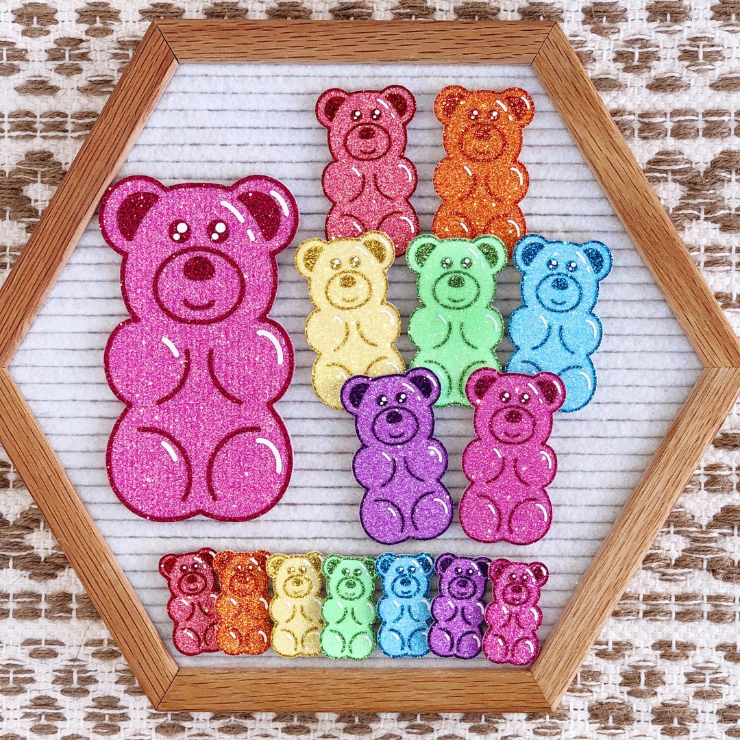 Gummy Bears Letter Board Icons and Accessories - Etsy