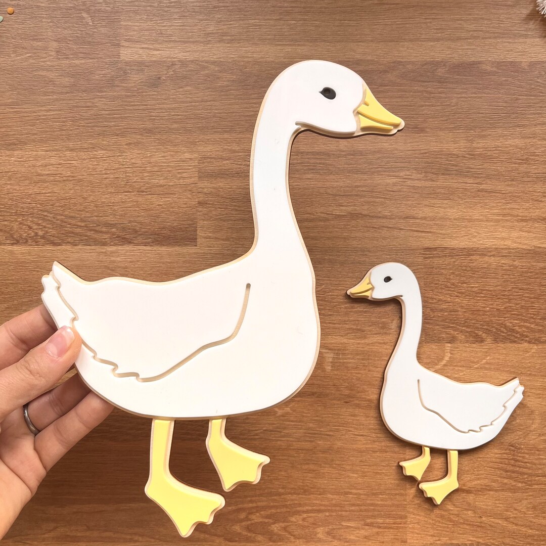 Geese Made of Acrylic, Geese for the Children's Room, Children's Room ...