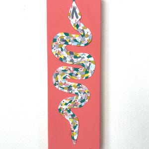 12” X 4” Mosaic Snake - Etsy
