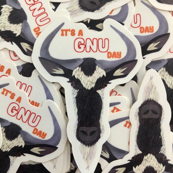 Gnu - Etsy