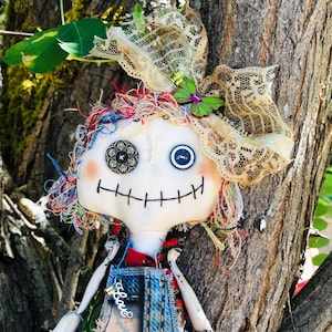 Junky Grungy Grammy Doll PDF Sewing Pattern: 12" DIY Doll With Clothes ...