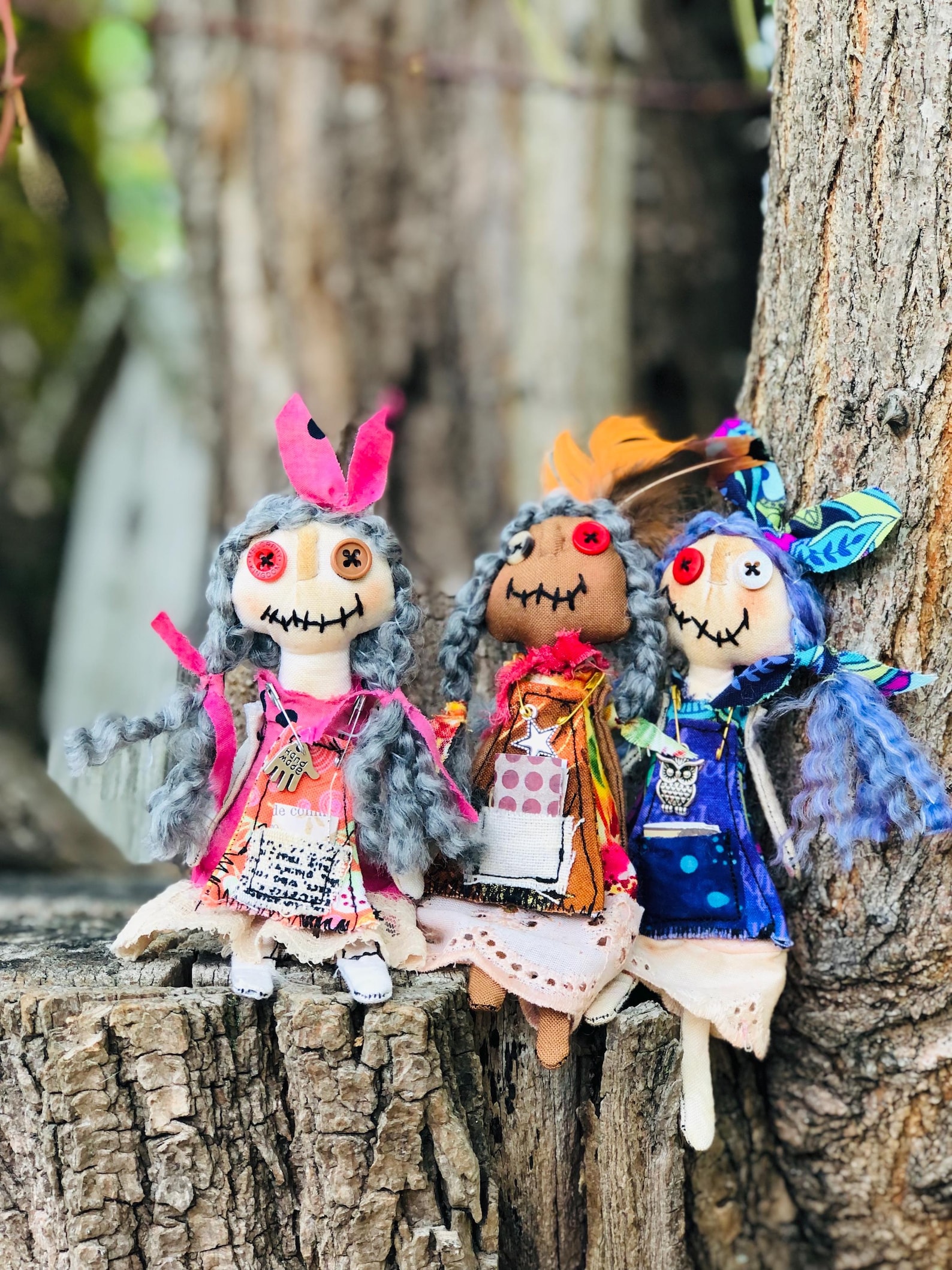 Grungy Grammy Doll Sewing Pattern: 6" Mini DIY Doll With Clothes (PDF ...
