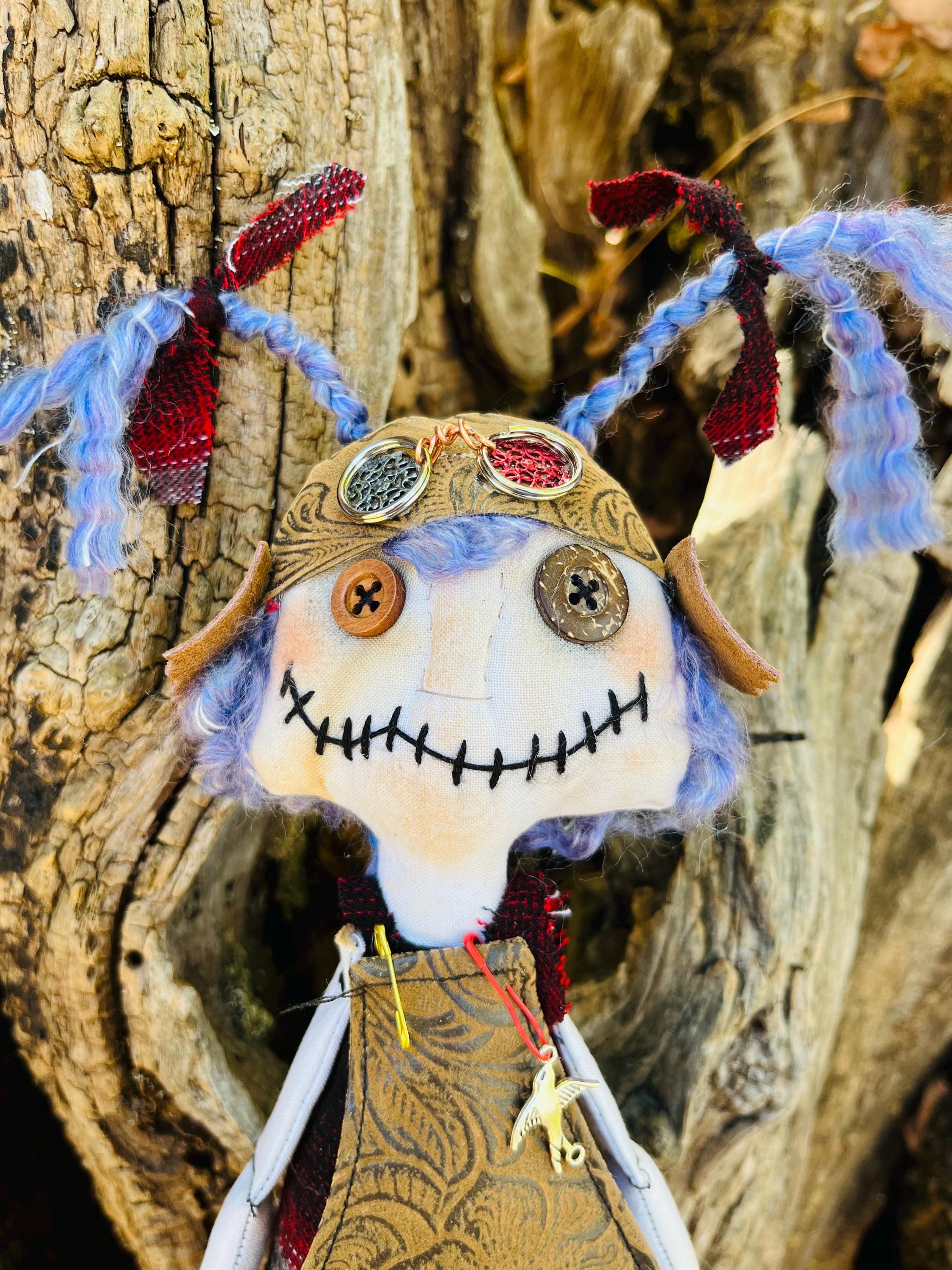 PIP Grungy Dolls,handmade,monster Dolls,hand Sewn Dolls,creepy Dolls ...
