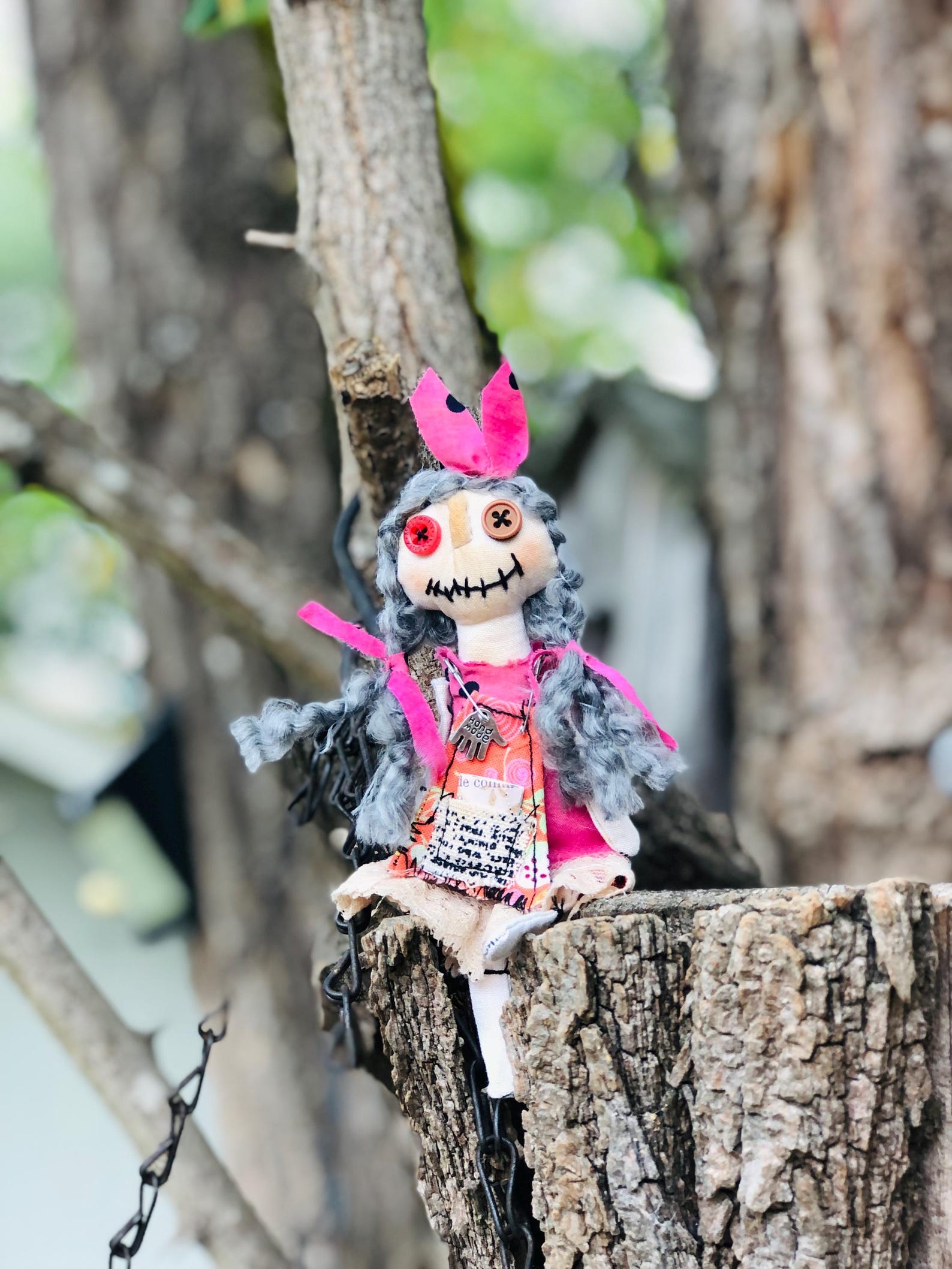 Grungy Grammy Doll Sewing Pattern: 6" Mini DIY Doll With Clothes (PDF ...