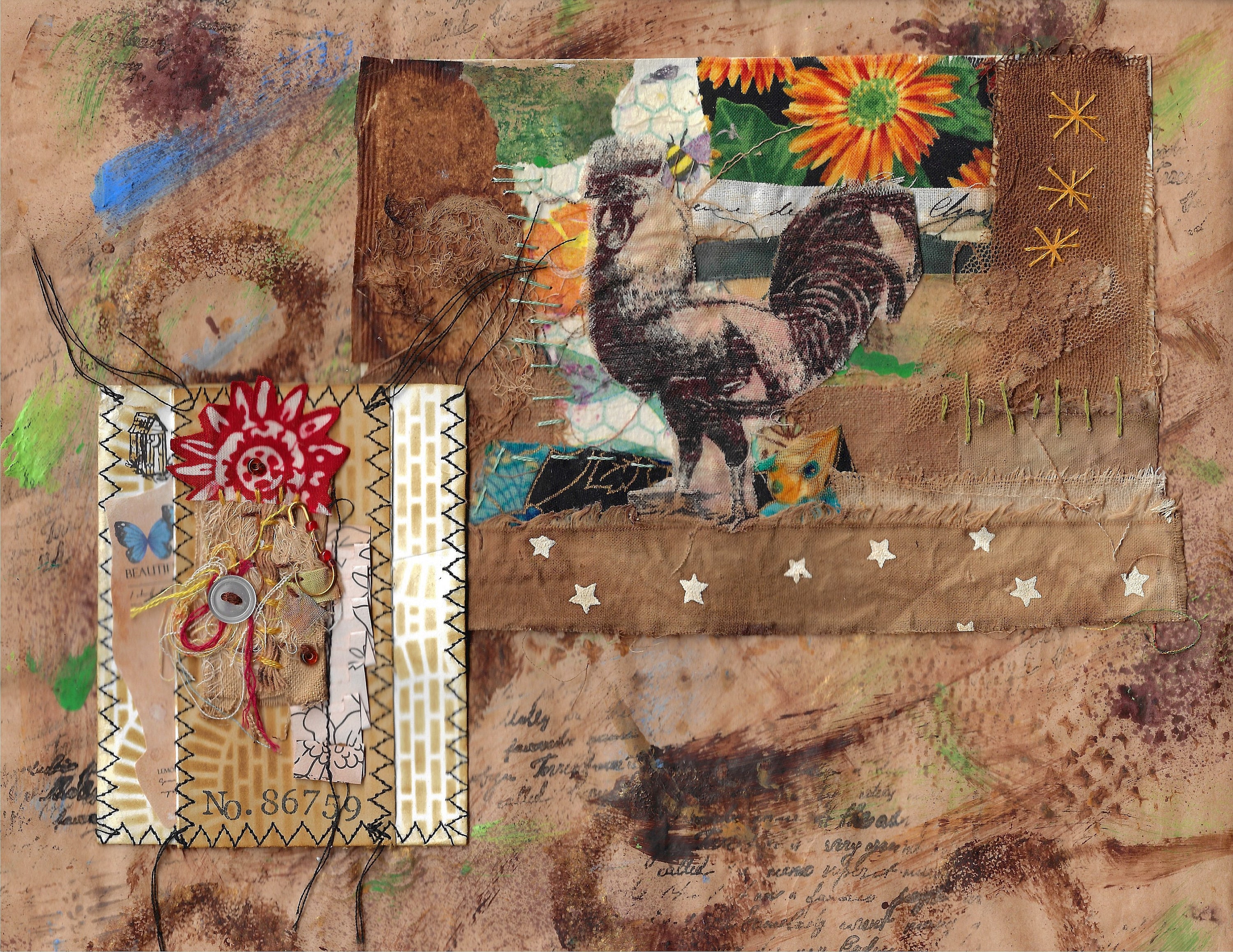 Digital Paper Printable 5 Digital Junk Journal Pages 11 X - Etsy