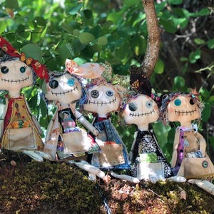 Junky Grungy Grammy Doll PDF Sewing Pattern: 12" DIY Doll With Clothes ...