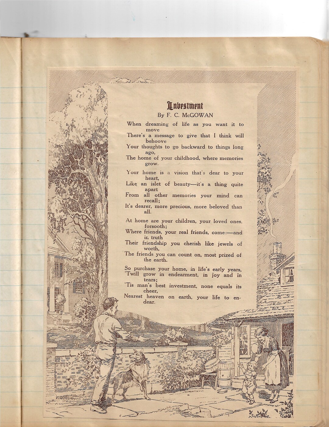 Vintage Ephemera Poems, Digital Paper, Printable, Digital Junk Journal ...