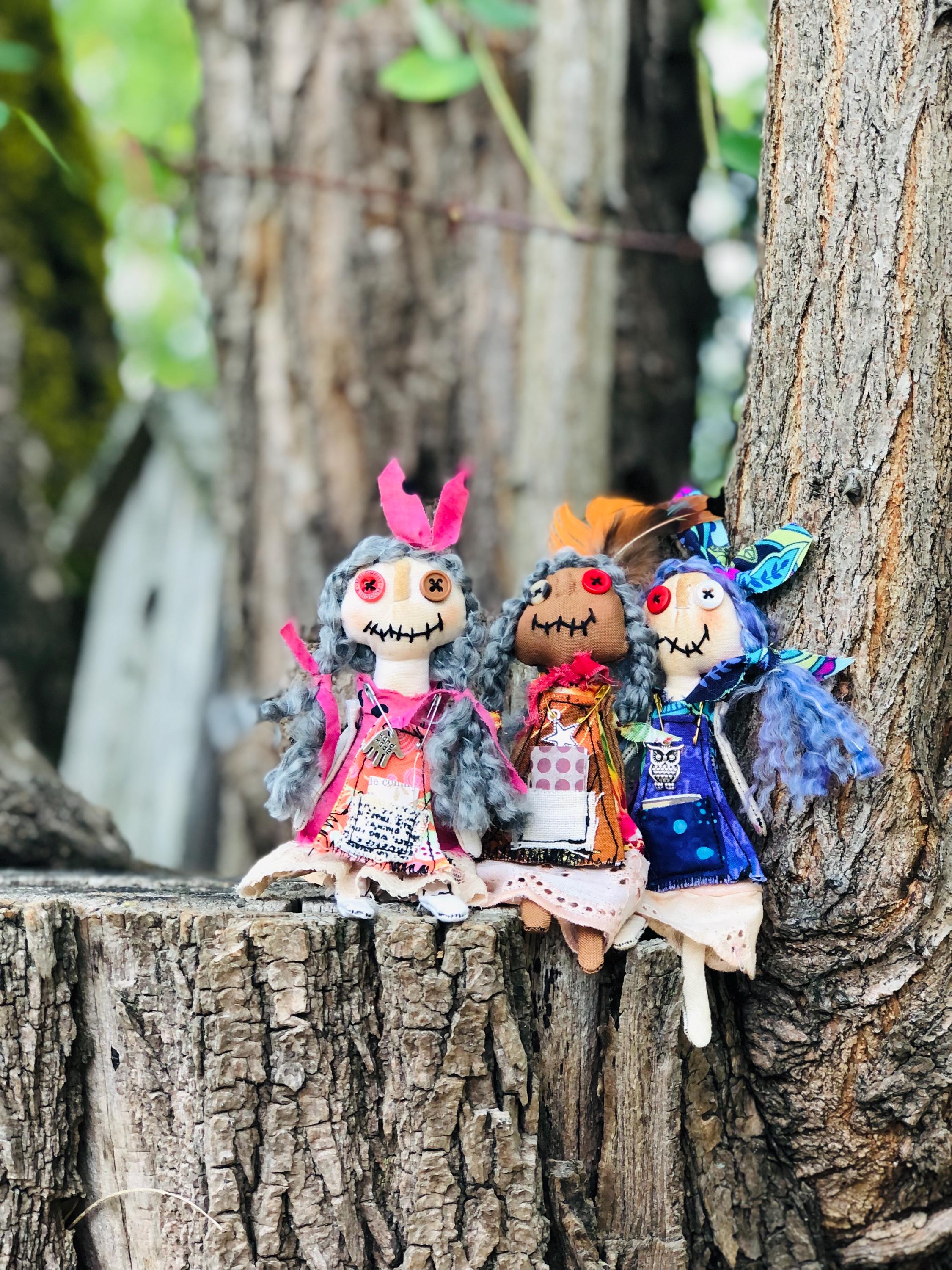 Grungy Grammy Doll Sewing Pattern: 6" Mini DIY Doll With Clothes (PDF ...