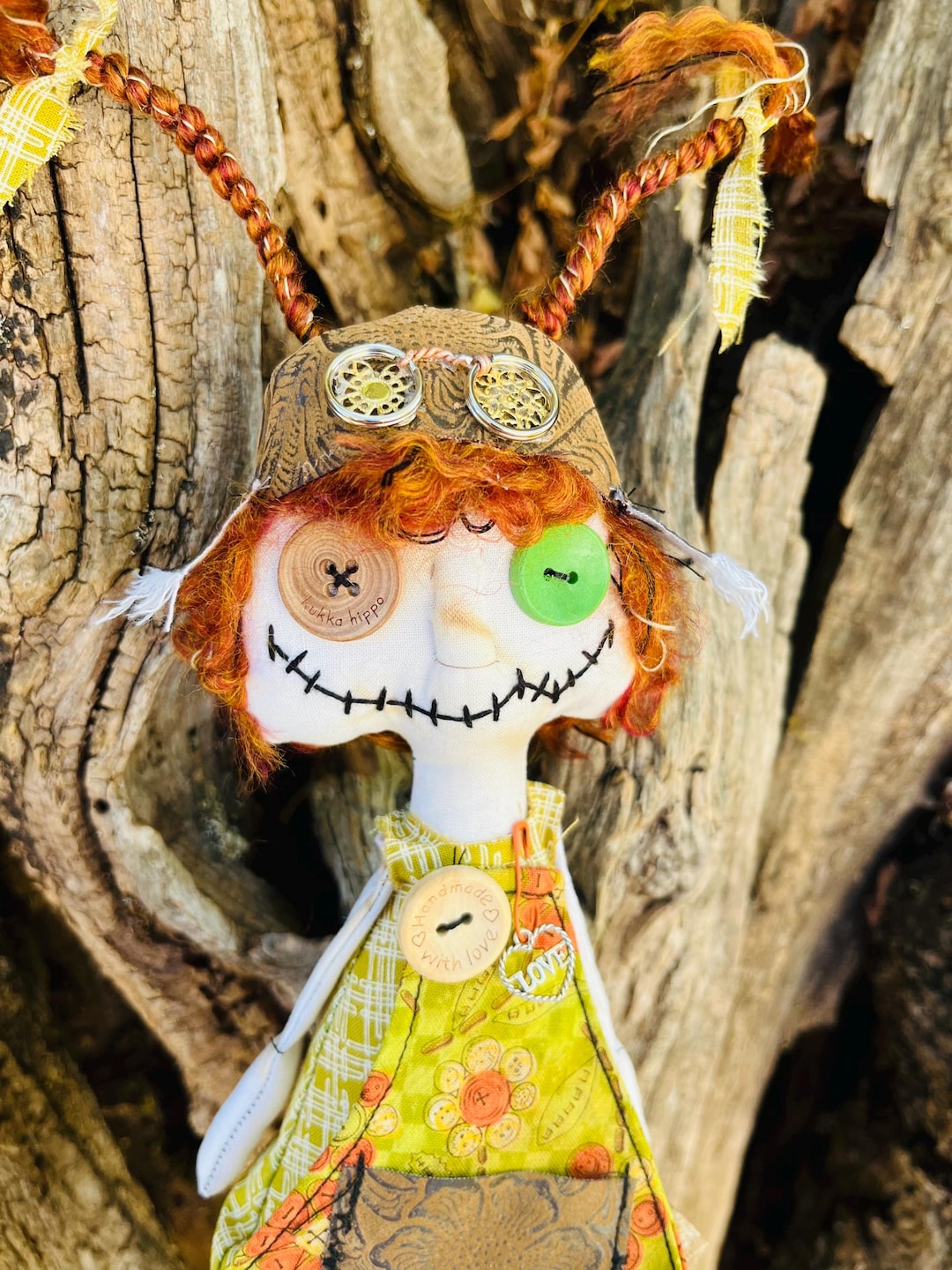 PIP Grungy Dolls,handmade,monster Dolls,hand Sewn Dolls,creepy Dolls ...