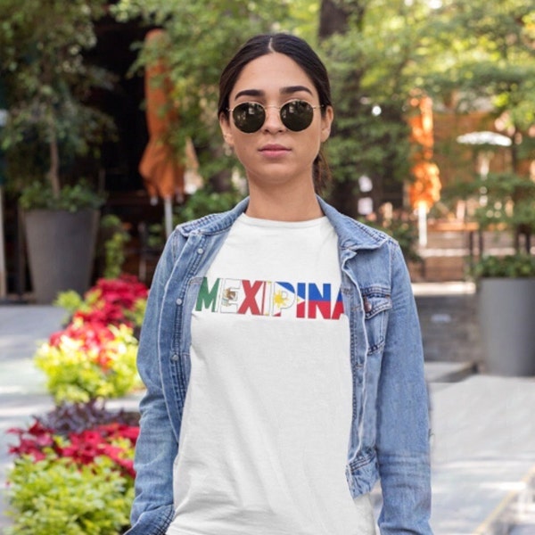 Mixed White and Mexican T Shirt - Etsy