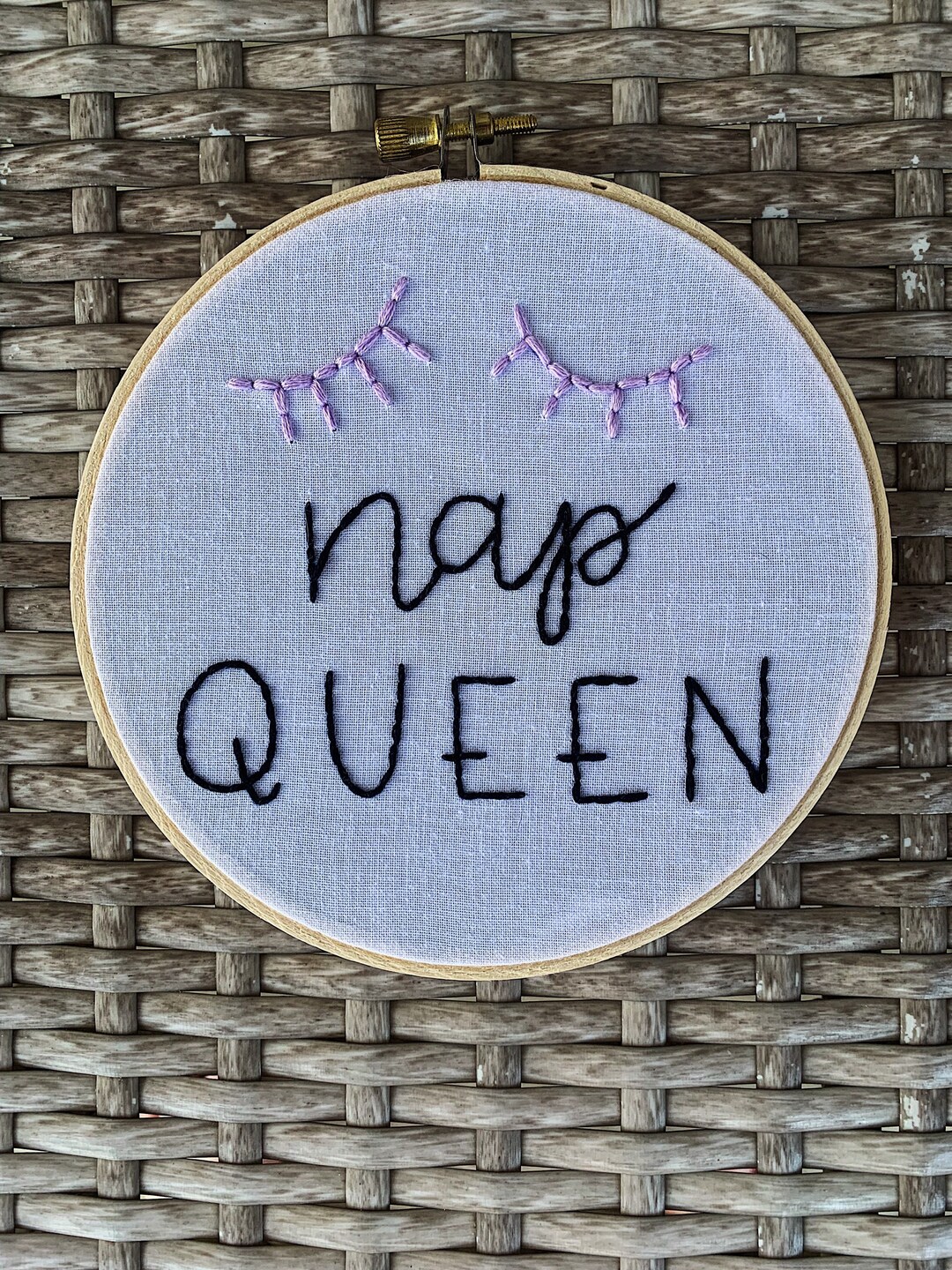 Nap Queen, Embroidery Hoop Art, Bedroom Art, I Love Naps, Home Decor ...