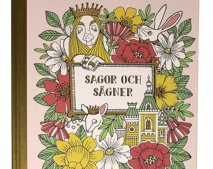 Sagor Och Sagner Coloring Book by Emelie Lidehall Oberg [scratch & Dent ...