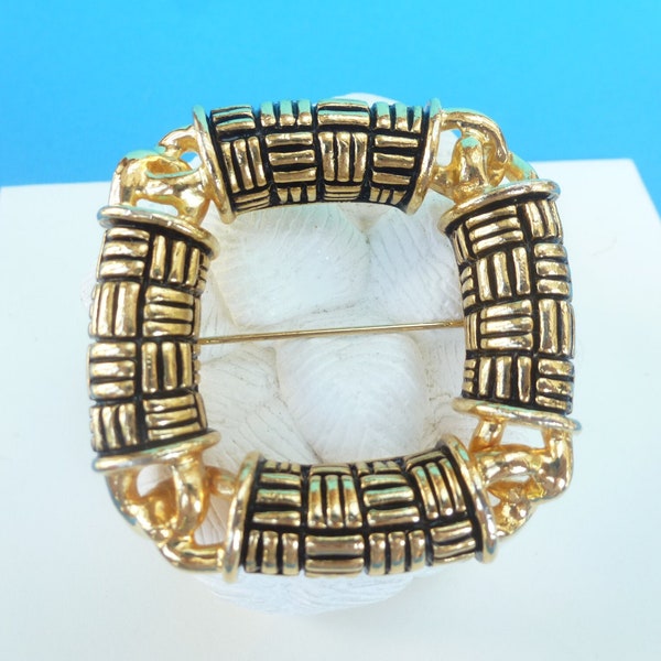 Square Brooch - Etsy