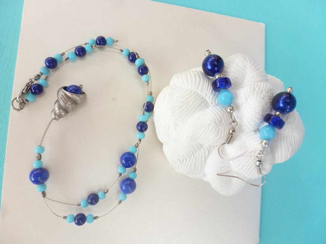 French Vintage 80/90 Marc Labat shell Adornment - Etsy