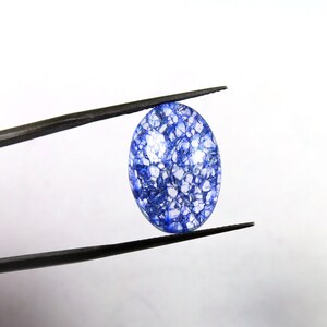 6 Pcs Beautiful Designer Blue Crackle Quartz - Etsy