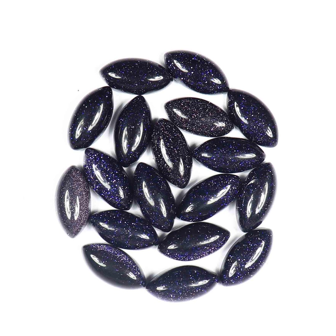 Natural Sun Sitara Marquise Shape Calibrated Cabochon, Handmade ...