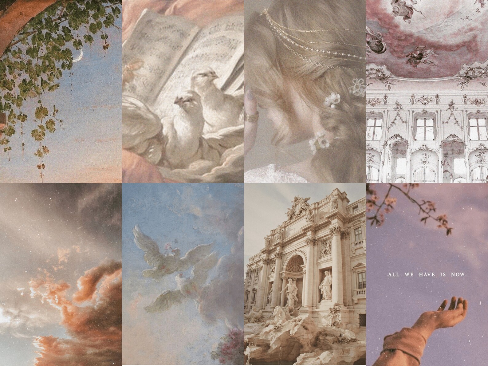 100 PCS Angel Core Aesthetic Wall Collage Kit Dreamy Wall - Etsy