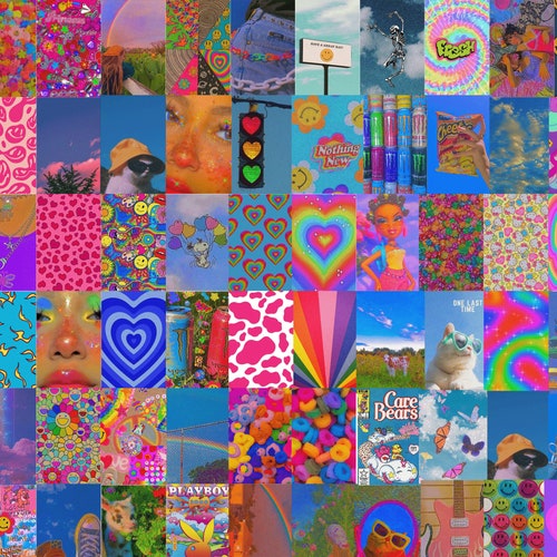 Indie Aesthetic Kit Indie Kid Collage Indie Room Decor - Etsy