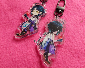 Xiao Genshin Keychain - Etsy