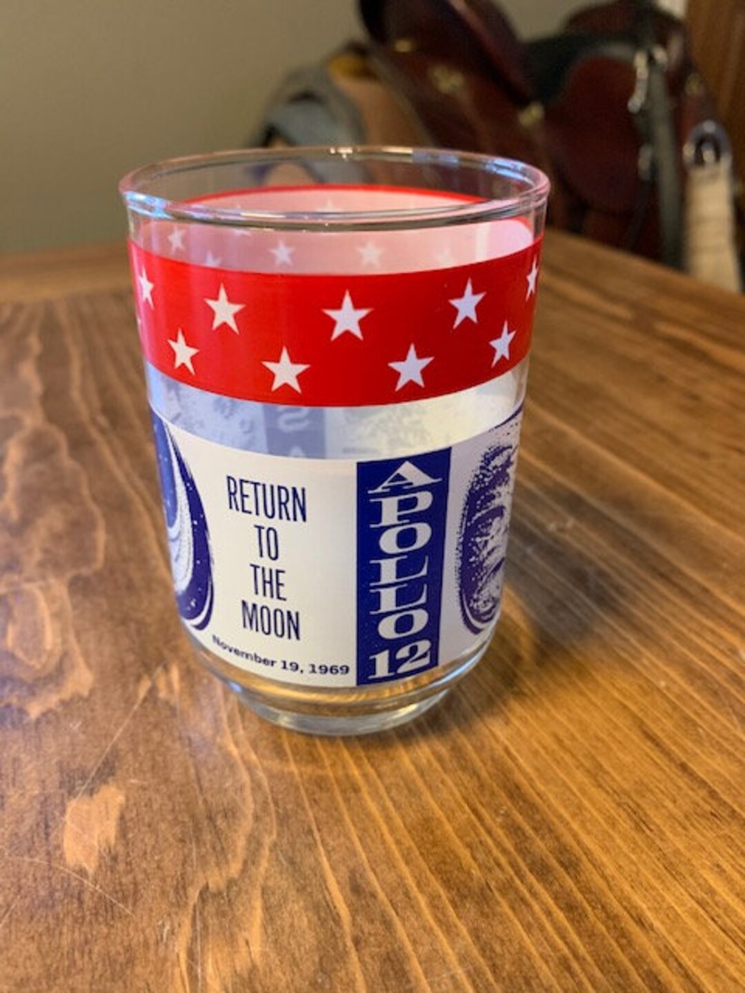 Apollo 12 Glass Return to the Moon November 19 1969 Cup - Etsy