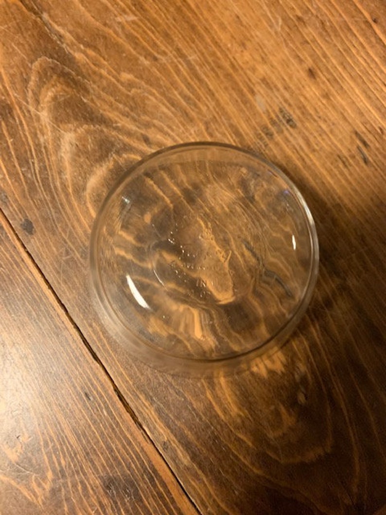 Fire King Clear Glass Bowl | Etsy