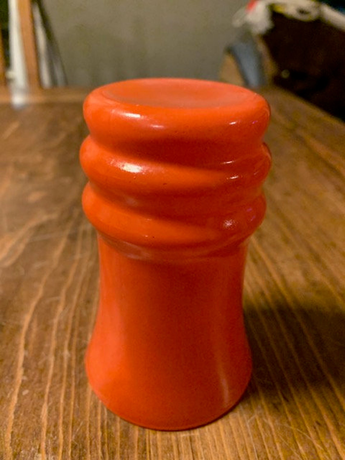 Orange Depression Glass Drinking Glass - Etsy