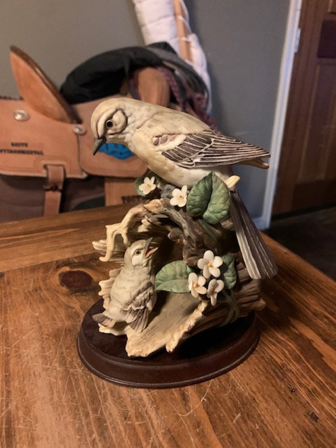 Vintage Homco Masterpiece Set of Two Bird Figurines - Etsy