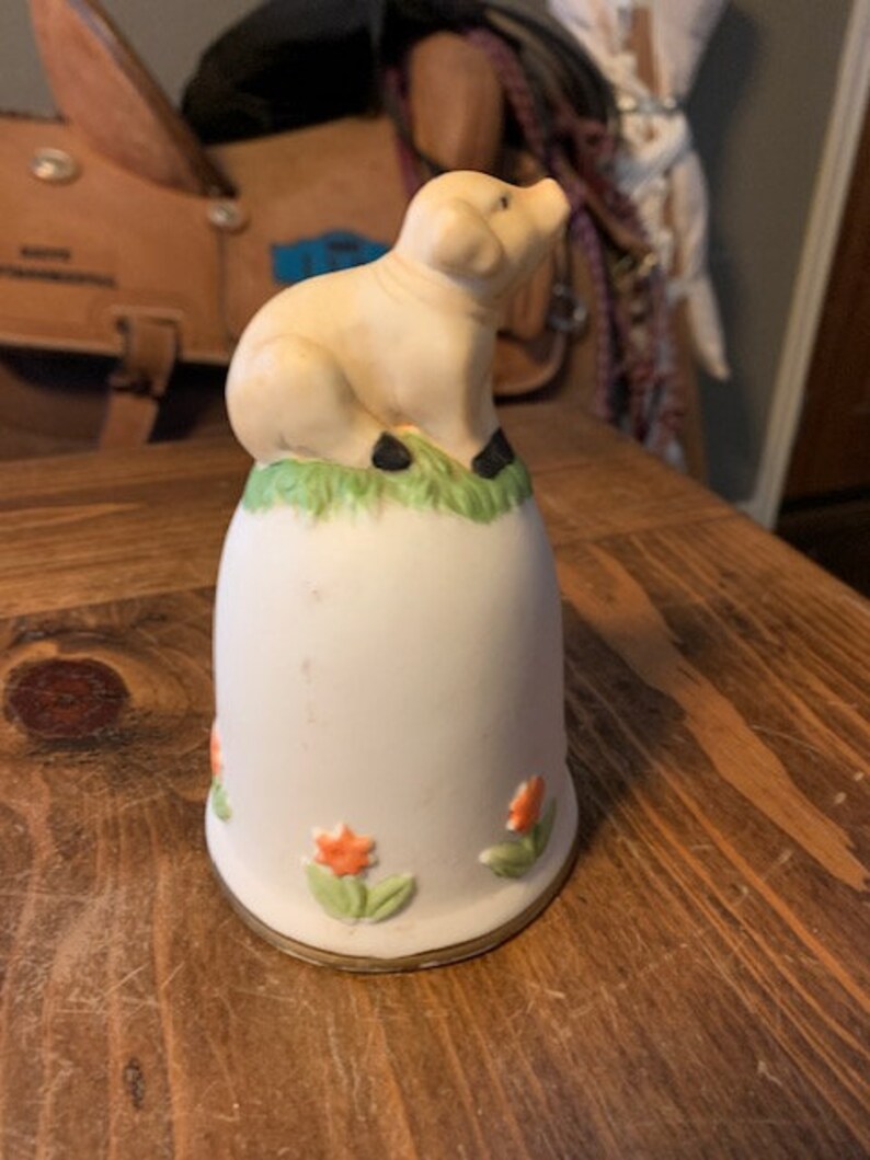 Vintage Pig Bell - Etsy