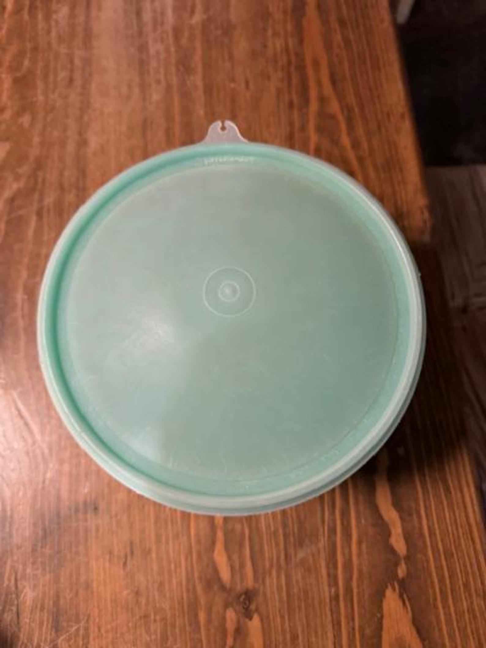 Vintage Tupperware Lettuce Keeper Crisper # 1424 Green W Clear Lid ...