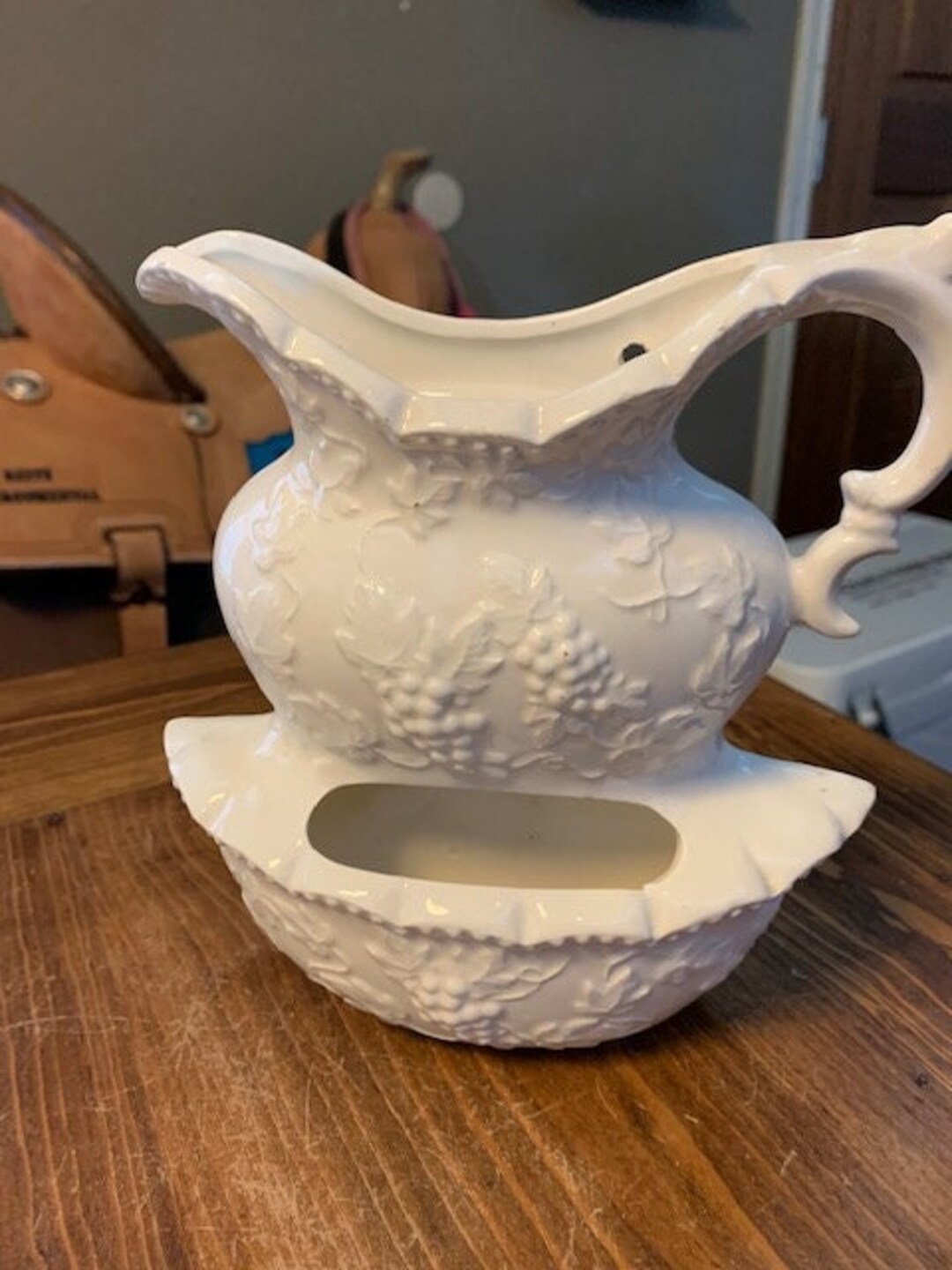 Decorama Pitcher Wall Decor Pocket With Handle - Etsy