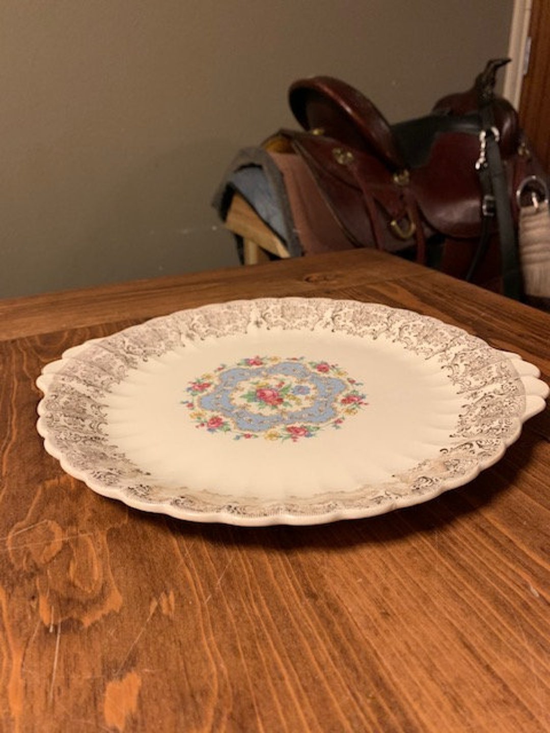 Limoges Lyric Cake Plate - Etsy