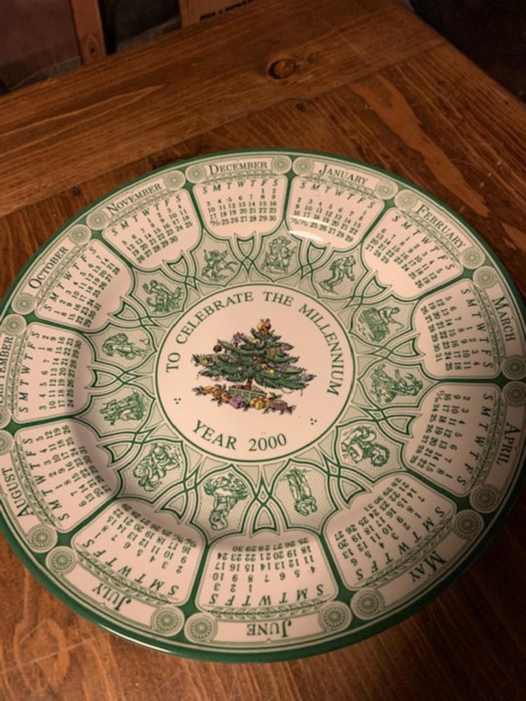 Spode Christmas to Celebrate the Millennium Plate - Etsy