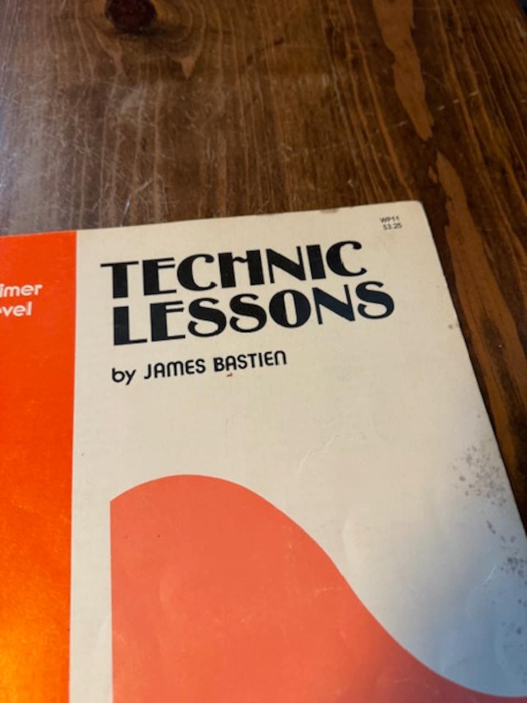 Set of 2 Piano Beginner Books. Technic Lessons and Theory Lessons ...