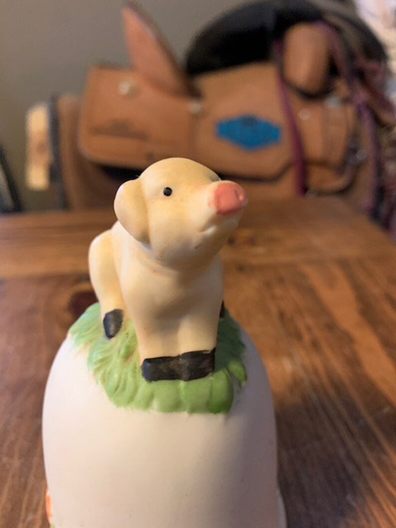 Vintage Pig Bell - Etsy