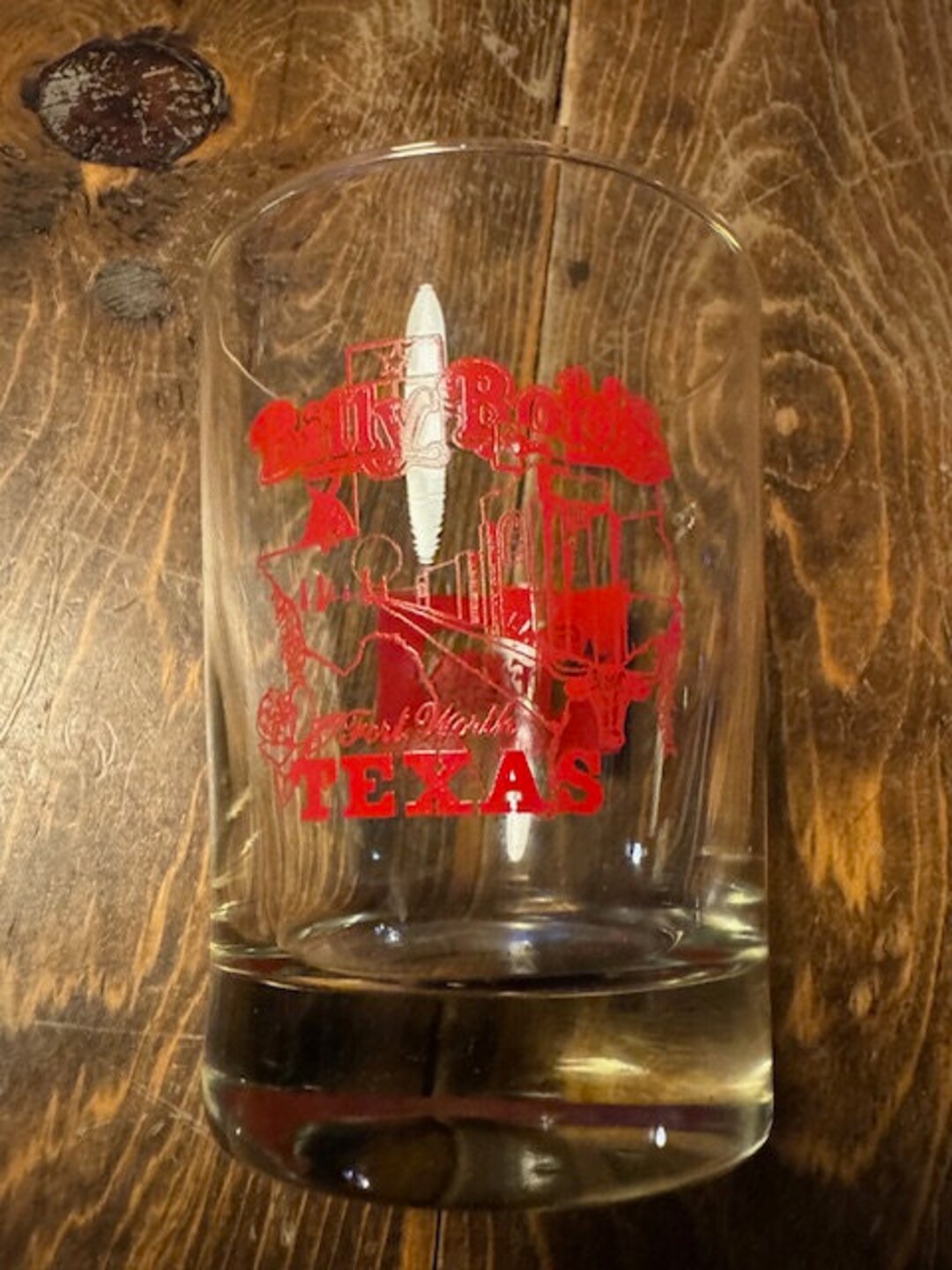 Billy Bob's Fort Worth Texas Souvenir Jigger Glass - Etsy