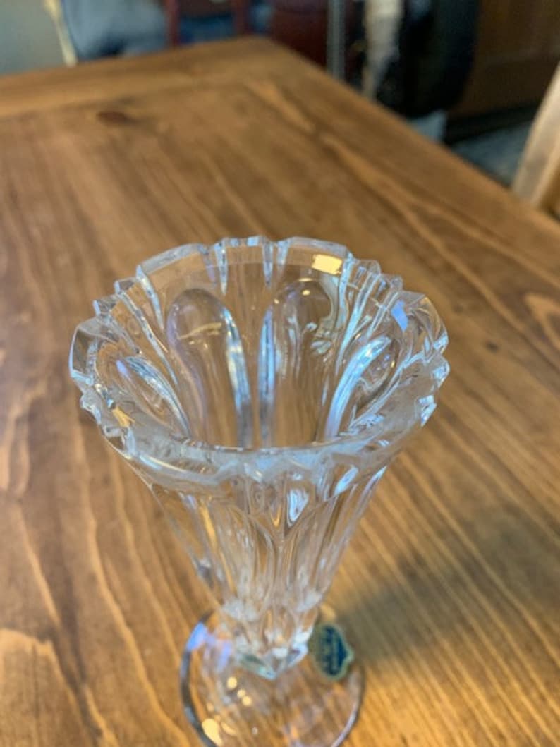 Bleikristall Beyer Lead Crystal 6 Vase | Etsy