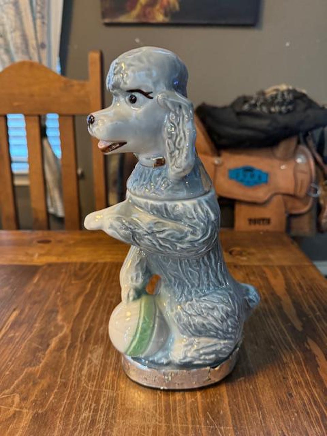 Ceramic Poodle Penny Decanter - James Beam 1970's - Genuine Regal China ...