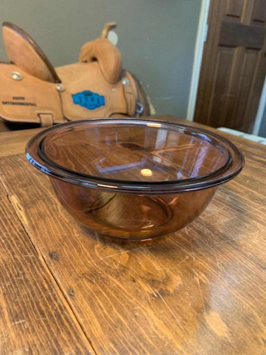 Cranberry Pyrex Nesting Bowl 1 Liter - Etsy
